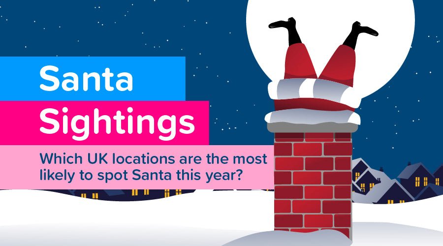 Santa Sightings | Where Are You Most Likely To See Santa In The UK?
