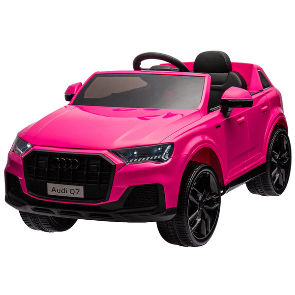 Pink audi ride on store