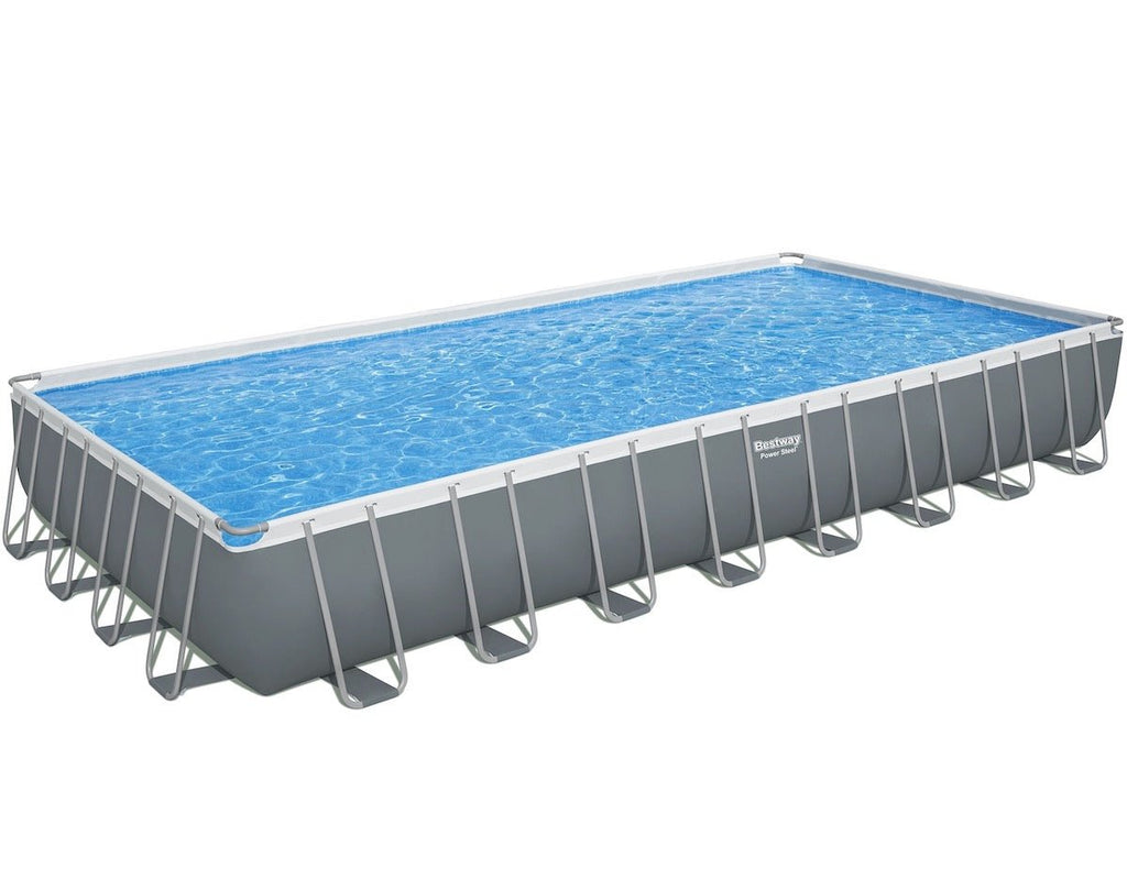 Bestway 31.4ft Power Steel™ Rectangular Frame Pool Set