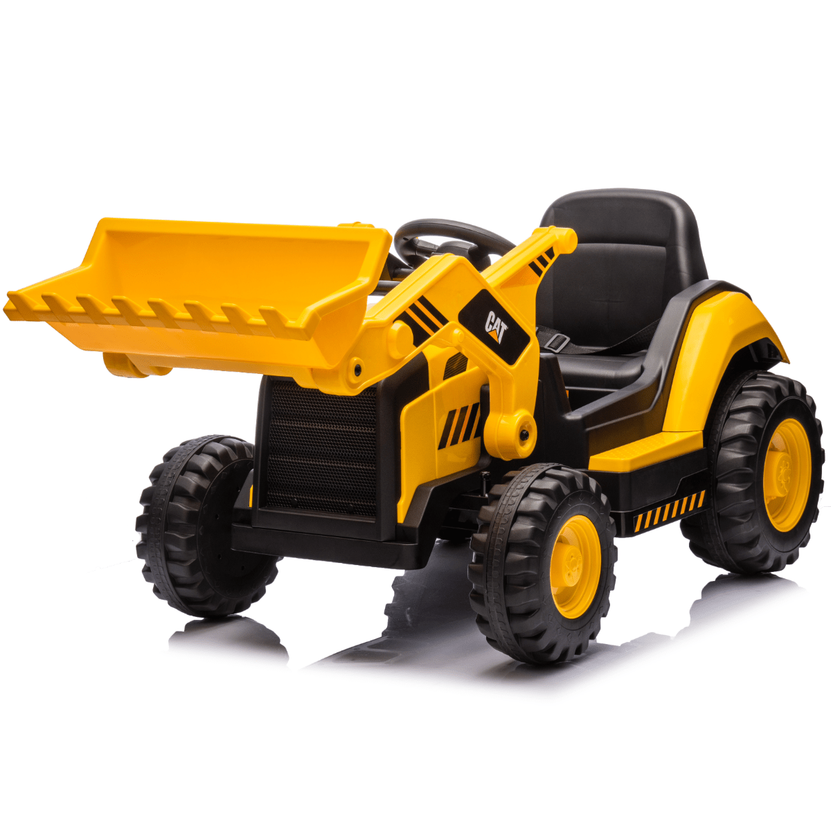 CAT Front Loader Ride On Kids Electric Tractor | OutdoorToys