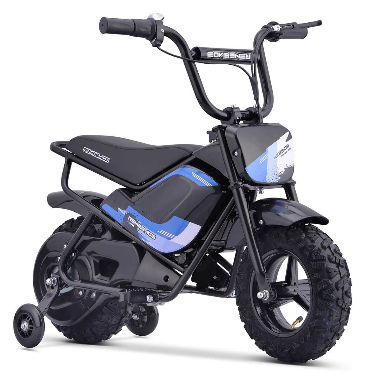 Renegade MK250 Kids Electric Dirt Bike - Blue | OutdoorToys