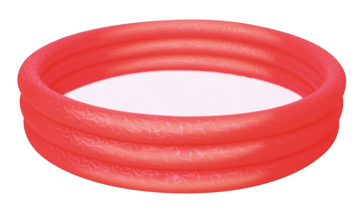 Bestway Red 6ft x H13in Inflatable Toddler Paddling Pool