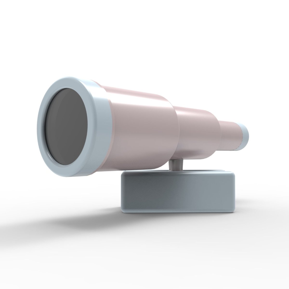 Polar Play Plastic Telescope - Dusky Pink | OutdoorToys