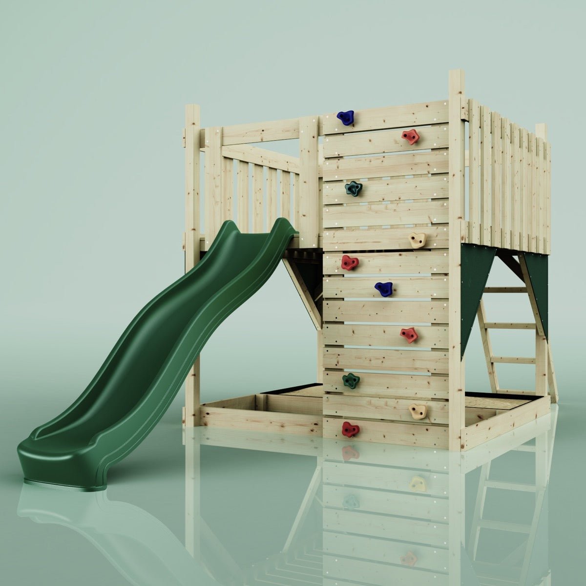 PolarPlay Kids Scandinavian Style Climbing Platform - Fai
