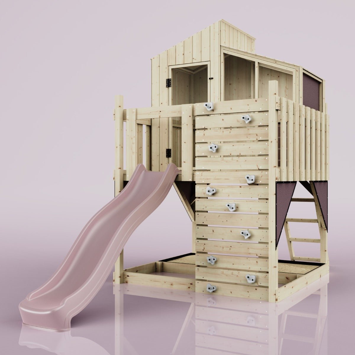 PolarPlay Flav Scandinavian Style Climbing Platform & Playhouse