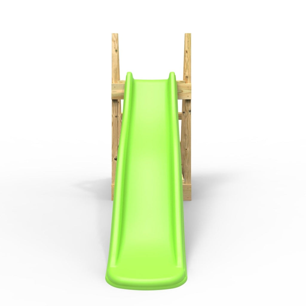 Rebo Free Standing 6ft Slide & Platform - Light Green