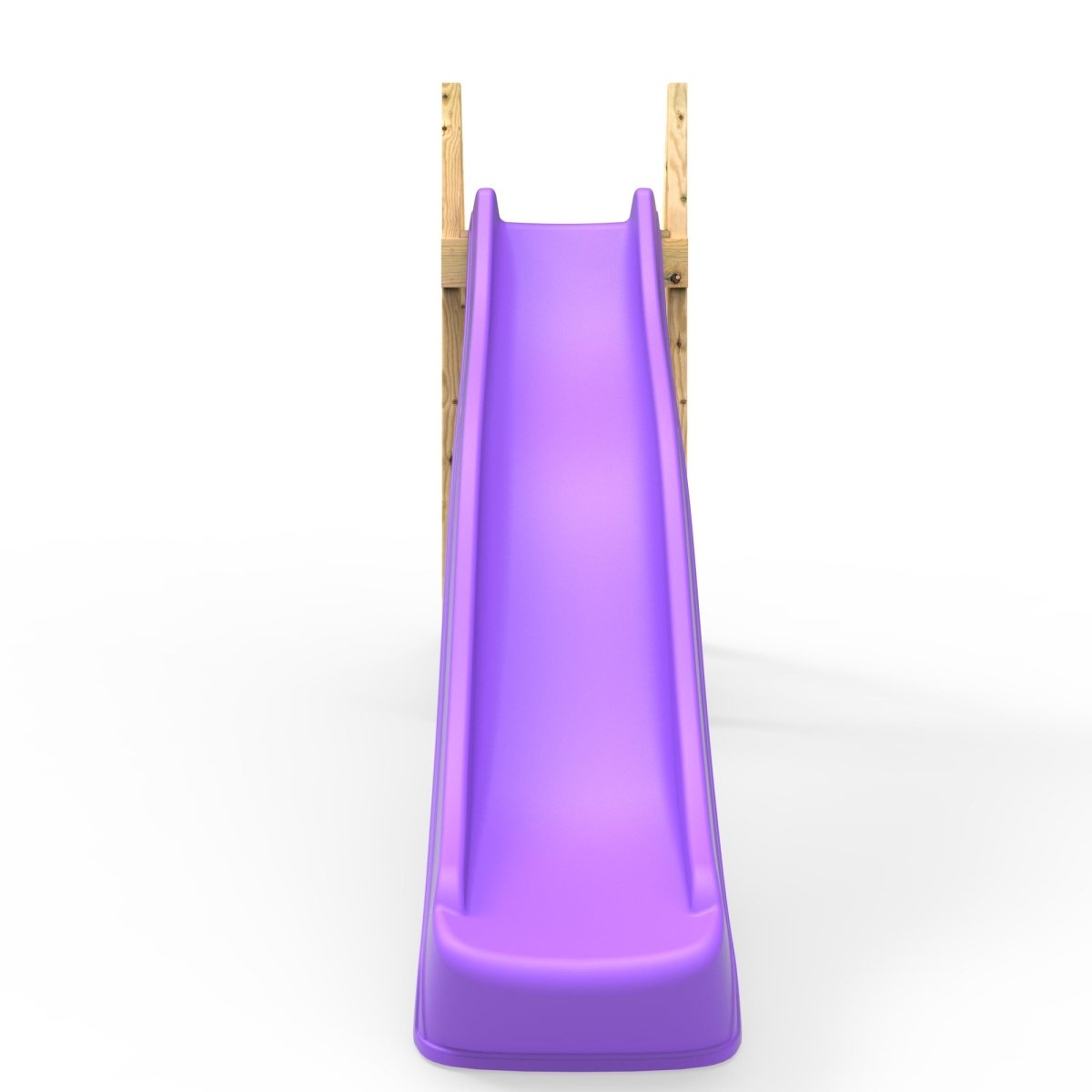 Rebo Purple Garden Water Slide w/ Wooden Platform - 8ft